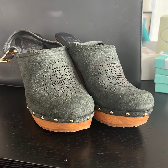 Shoes | Tory Burch Clogs Size 9 Worn Once No Box | Poshmark